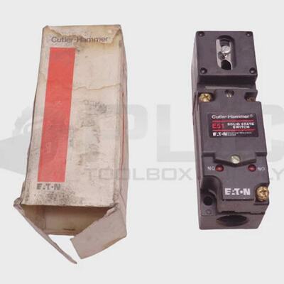 NEW CUTLERHAMMER E51DF33 FIBER OPTIC SENSOR W E51SCN AND E51