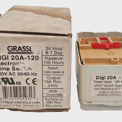 *New in Box* GRASSLIN INTERMATIC DIGI20A120V AC 5060HZ TIME