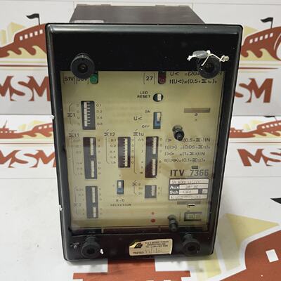 CEE ITV7366 Three Pole Overcurrent Relay 5A60HzUN100V