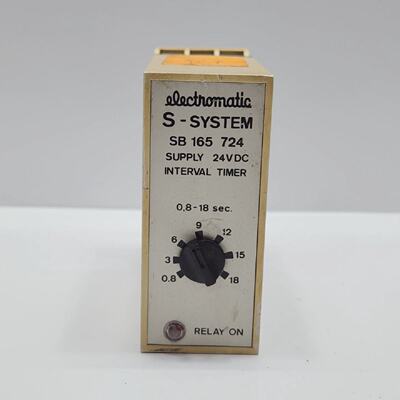 Temporizador De Intervalo ELECTROMATIC SB 165 724 Con Enchuf