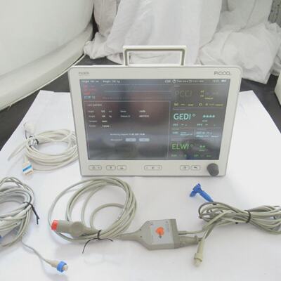 PULSION PICCO 2 13.3 TOUCH PATIENT HEMODYNAMIC O2 SPO2 SLIM