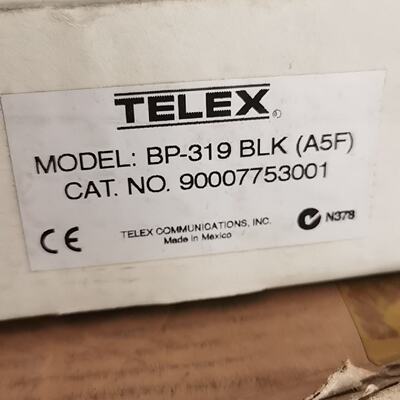 询价TELEX BP-319BLJ（A5F） 墨西哥产议价