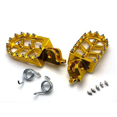 越野摩托车CNC改装配件前脚蹬适用CRF125/150/250/300/450脚踏板