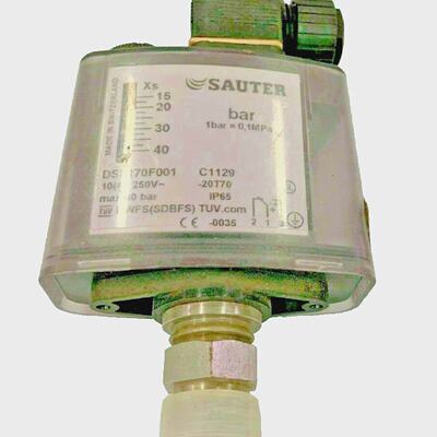 SauterDSF170F001SS压力开关15至40巴适用于腐蚀性液体