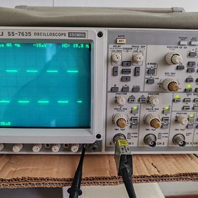 岩崎示波器SS7635。350MHZ高带宽的。成色很新。功能议价