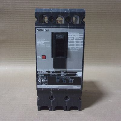 Siemens ITE HED HHED HHED63B070 3 Pole 70 Amp 600V Circuit B