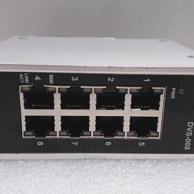 二手DELTADVS008I00以太网交换机810100BaseTX端口