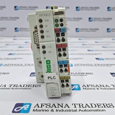 WAGO 750833 PROFIBUS CONTROLLER MODULE 24VDC