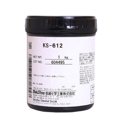 原装日本信越KS-612散热膏CPU耐高温真空泵导热油导热硅脂1kg/罐