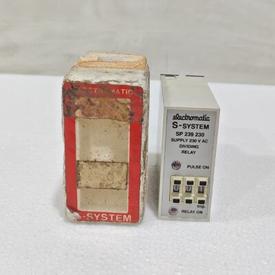 *NEW IN BOX* ELECROMATIC SP 239 230 230v 5060Hz DIVIDING REL