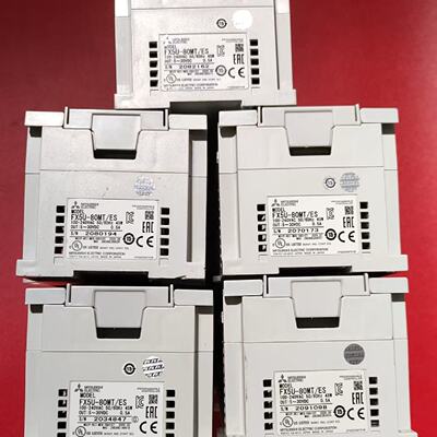FX5U80MTES成色漂亮功能包好已升级到最新版本