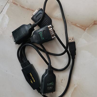 USBtoRS232cable一转4USB转-议价
