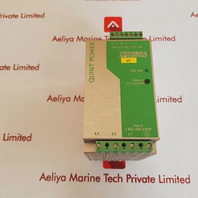 PHOENIX CONTACT QUINTPS3X400500AC24DC5 Power Supply DC 24V 5