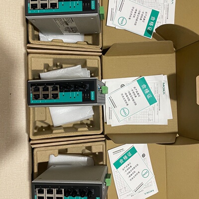 议价全新MOXA EDS-408A-SS-ST工业交换机，8口网