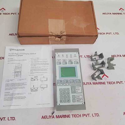 Edwards 3100586EN Fuego Alarma Pantalla Remoto Mdulo 3LCD Re