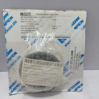 Dickow Pumpen NCLs 50330 Cylindrical Roller Ball Bearing