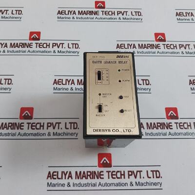Deesys DERP03 Rel De Fuga A Tierra 240VAC 5060 Hz