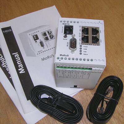 Unused  INSYS 11020601.006 MoRos Modem 1.1.1 4x LAN wo origi