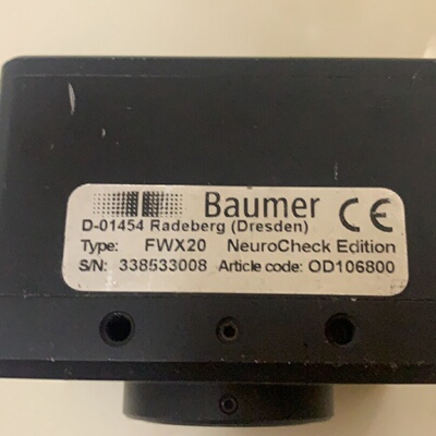 询价*Baumer FWX20FWX08 NeuroCheck