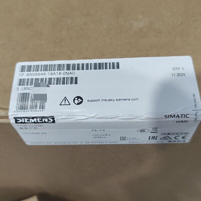 全新西门子SIMATICHMI触摸屏6AV66461B，议价商品