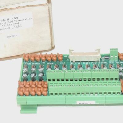NIB SAGIAN 159 16CHANNEL TCAI REMOTE DIN TERMINATION PANEL P