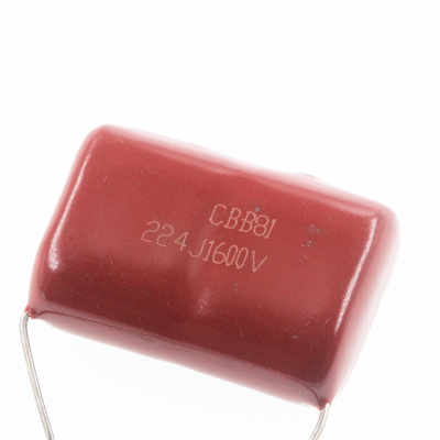 5只 CBB21 CL CBB22电容器 224J1600V 0.22UF 30MM