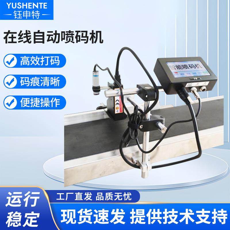 供应流水线打标机小型智能日期打码机在线全自动喷码机