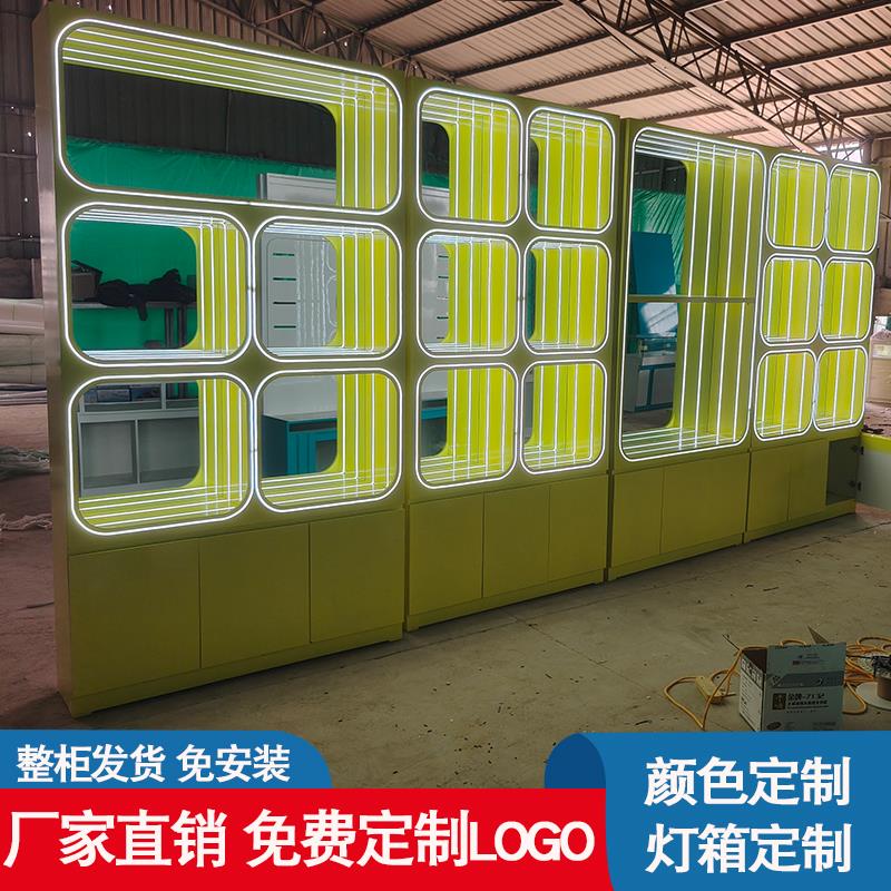定制整店玩具店货架游乐园商场潮玩店手办模型展柜高精品店展示架