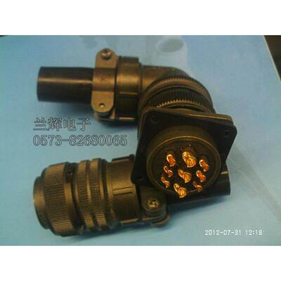 伺服电机 军标5015航空插MS3108A.24-11S 9芯