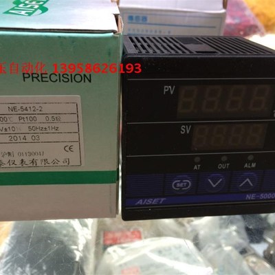 AISET上海亚泰仪表 NE-5412-2 PT100 NE-5000 智能温控仪