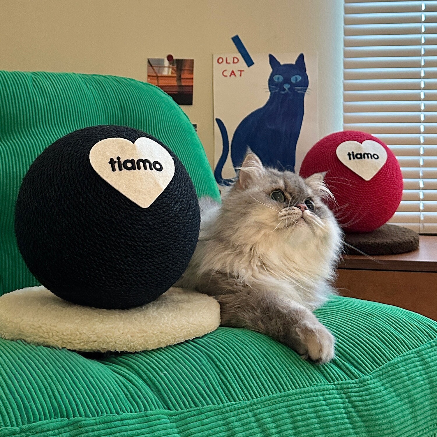 小猫专用剑麻猫爪板耐磨不掉屑猫抓球猫玩具立式磨爪神器
