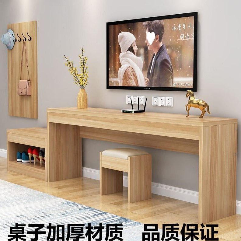 直销酒店宾馆电视柜客房旅馆简易电视桌写字台酒店宾馆房间长条桌