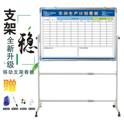 工厂车间生e产管理看板计划进度现场专案视化质量仓库存可移动支