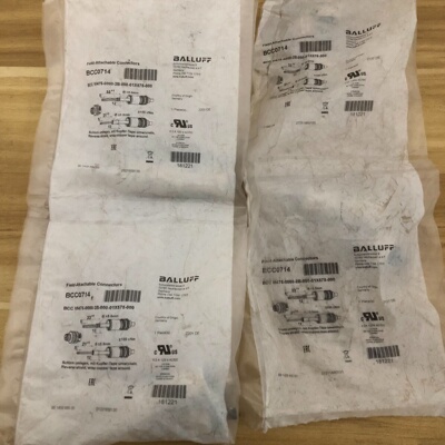 巴鲁夫 BCC0714 插头全新6只外包装成色一般一只包