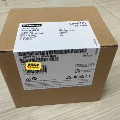 【议价】6ES7212-1BE40-0XB06ES7212-1适用
