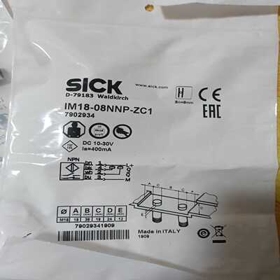 SICK接近开关IM18-08NNP-ZC1三个询价