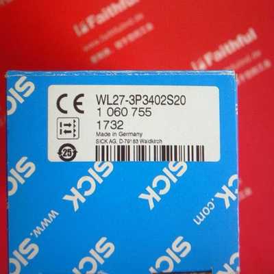 SickWL27-3P3402S20西克光电传感器询价