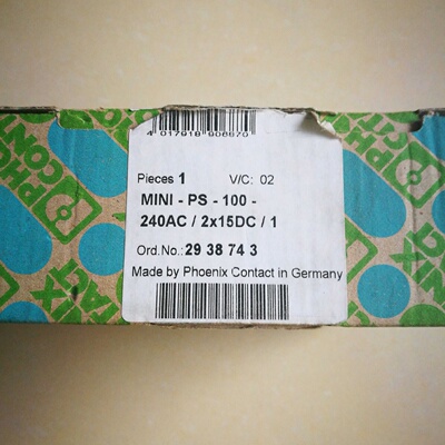 议价菲尼克斯电源 MINI-PS-100-240AC/2x15DC/1 2938743 现货