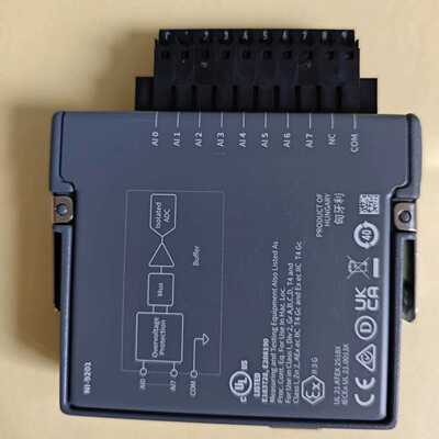 NI-92018通道模拟输入模块，功能完好！