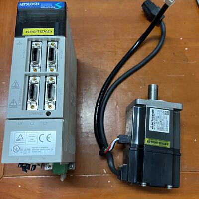 三菱MRJ2S20A电机HCKFS23套装拆机现货-议价