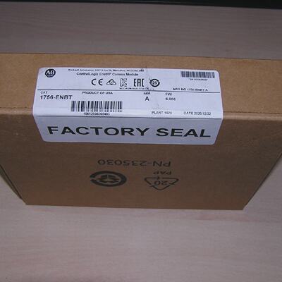 New  Allen Bradley 1756ENBT ControlLogix EnetIP Comms Module
