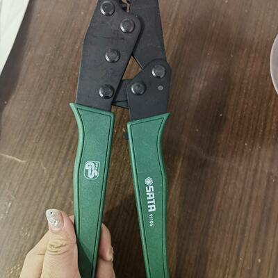 世达（SATA）91106 强力不绝缘端子压著钳10 911议价
