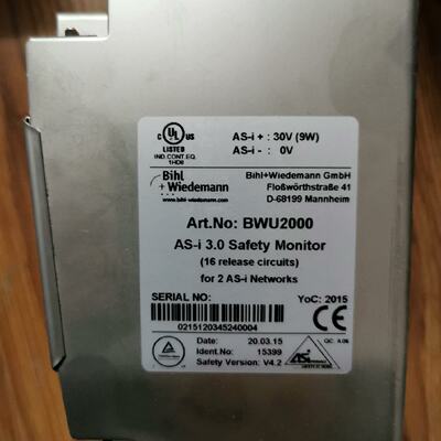 【询价】BihlWiedemann  BWU2000