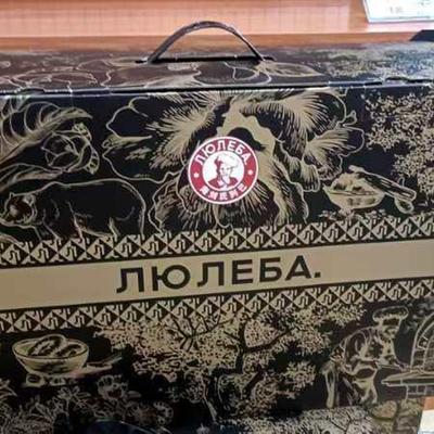 内蒙古呼伦贝尔海拉尔特产海刘氏列巴面包礼盒装内装10个脆皮列巴