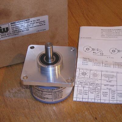 NEW  WACHENDORFF WDG 63Q100ABN245S5 Incremental Encoder orig
