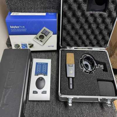rmebabyfaceprofs娃娃脸声卡AKGC414--议价商品