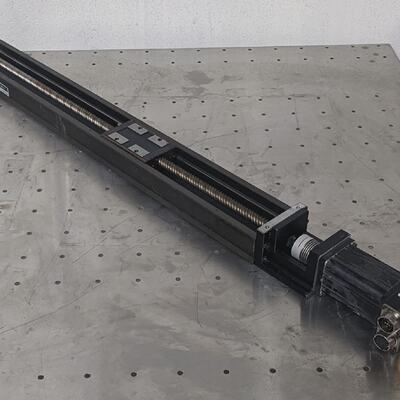 parker 24 travel cross roller bearing linear stage newport k