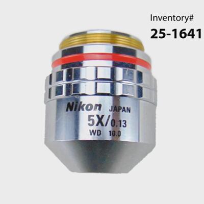 Nikon CF Plan 5X0.13 0 BD Objective *used working