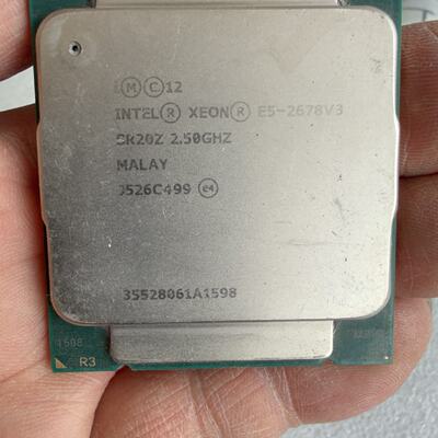 【议价】E5-2678V3 CPU 全新/二手均有货