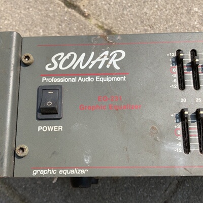 Sonar eq-231 均衡器，，成色见图，就【议价】